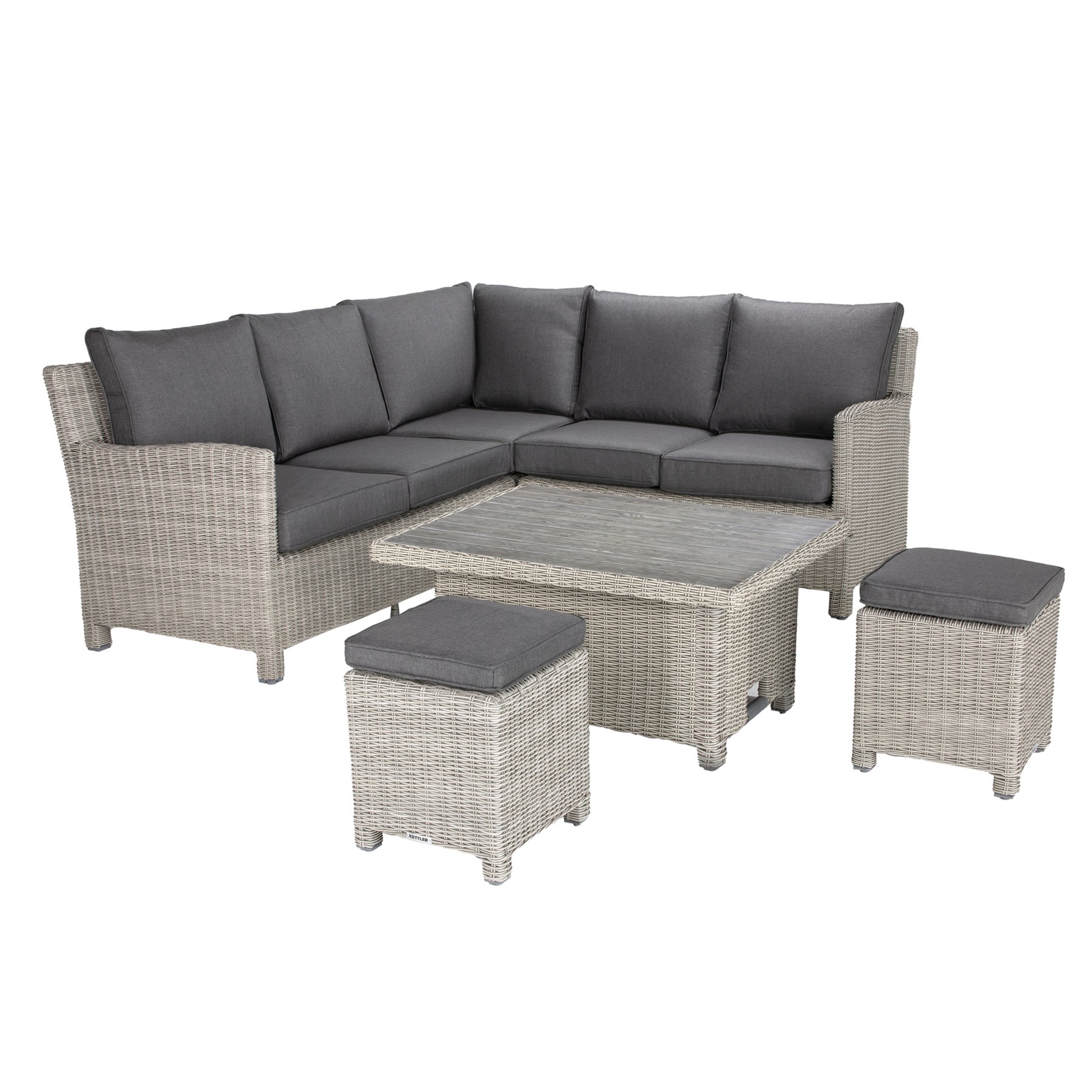 Palma Signature Mini Corner Set in White Wash — Mid Ulster Garden ...