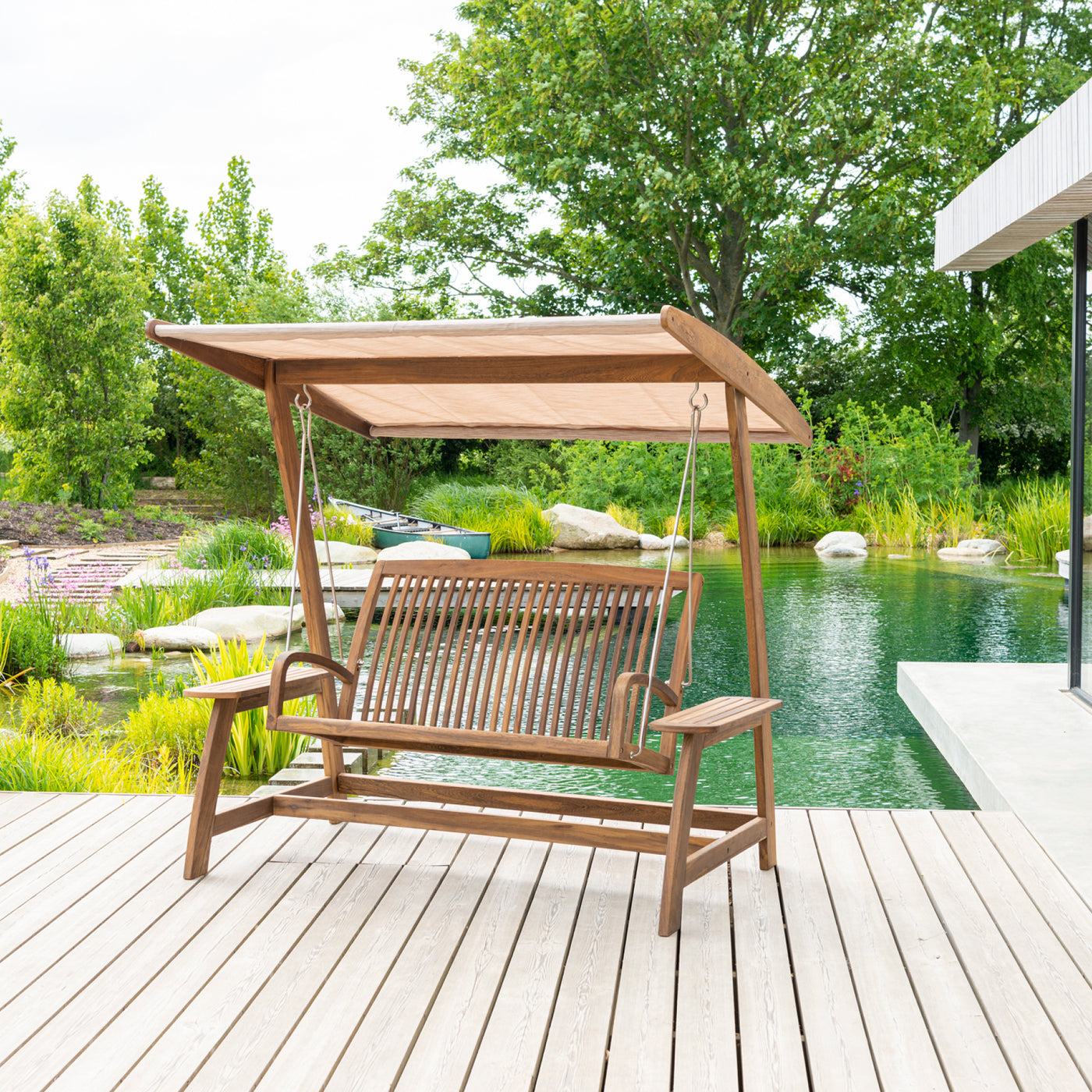 Alexander Rose Bolney Dark Acacia 4ft Bench