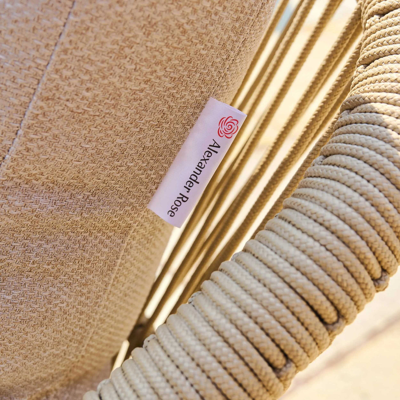 Alexander Rose Bali 6 Seat Rectangle Dining Set