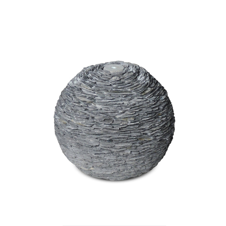 Slate Ball Water Feature with Complete Kit (Sizes 400mm up to 900mm)