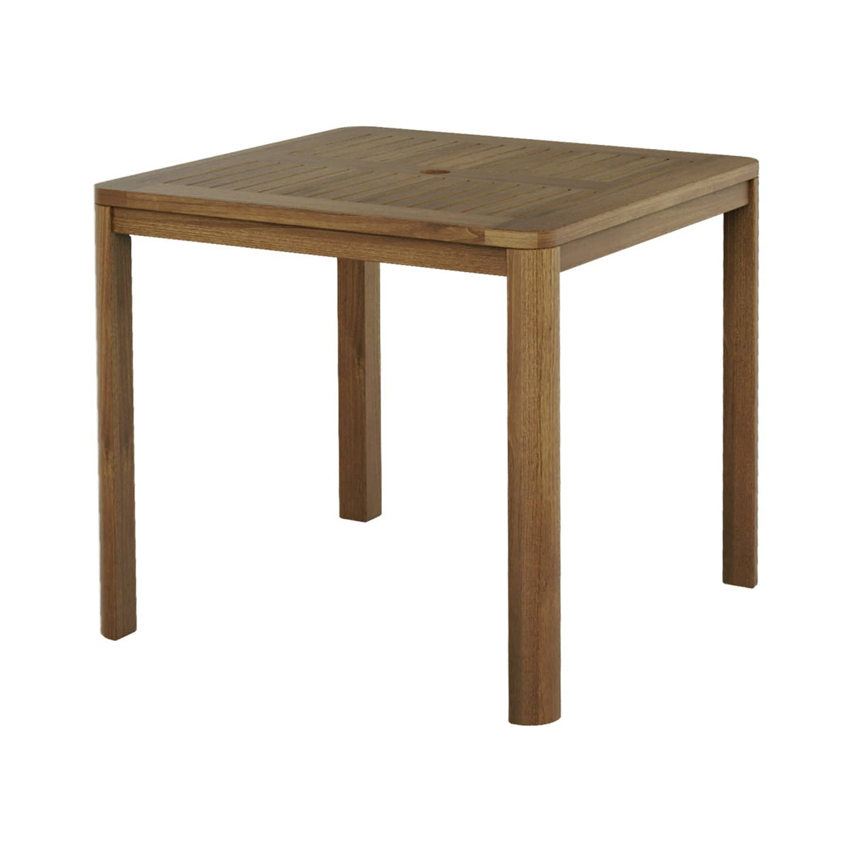 Alexander Rose Bolney Dark Acacia Square Table 0.8m